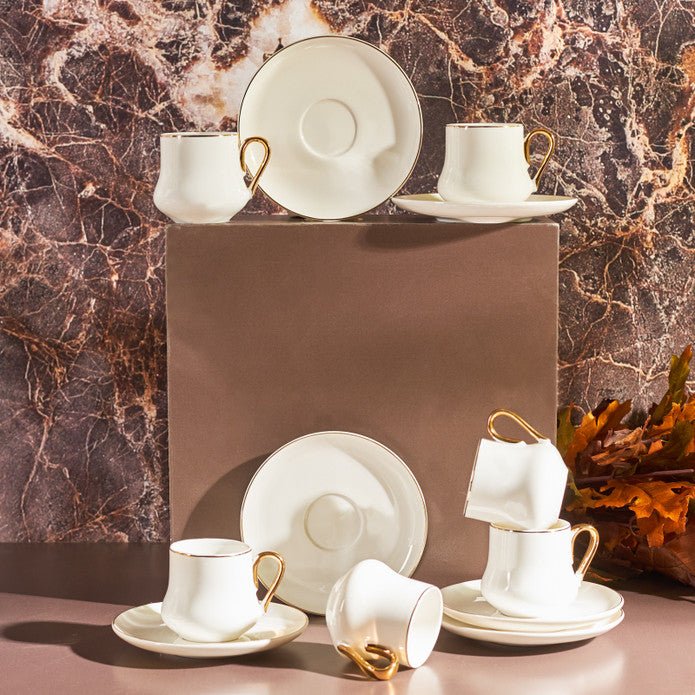 Istanbul Turkish Coffee Cup Set | Porcelain Coffee Cups | turkishtaste