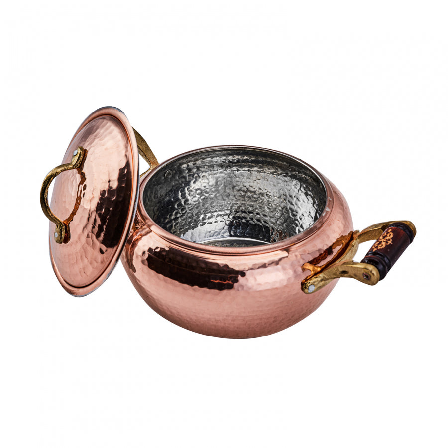 Buy Online Copper Stewpan Handmade Copper Kitchenware TurkishTaste.com